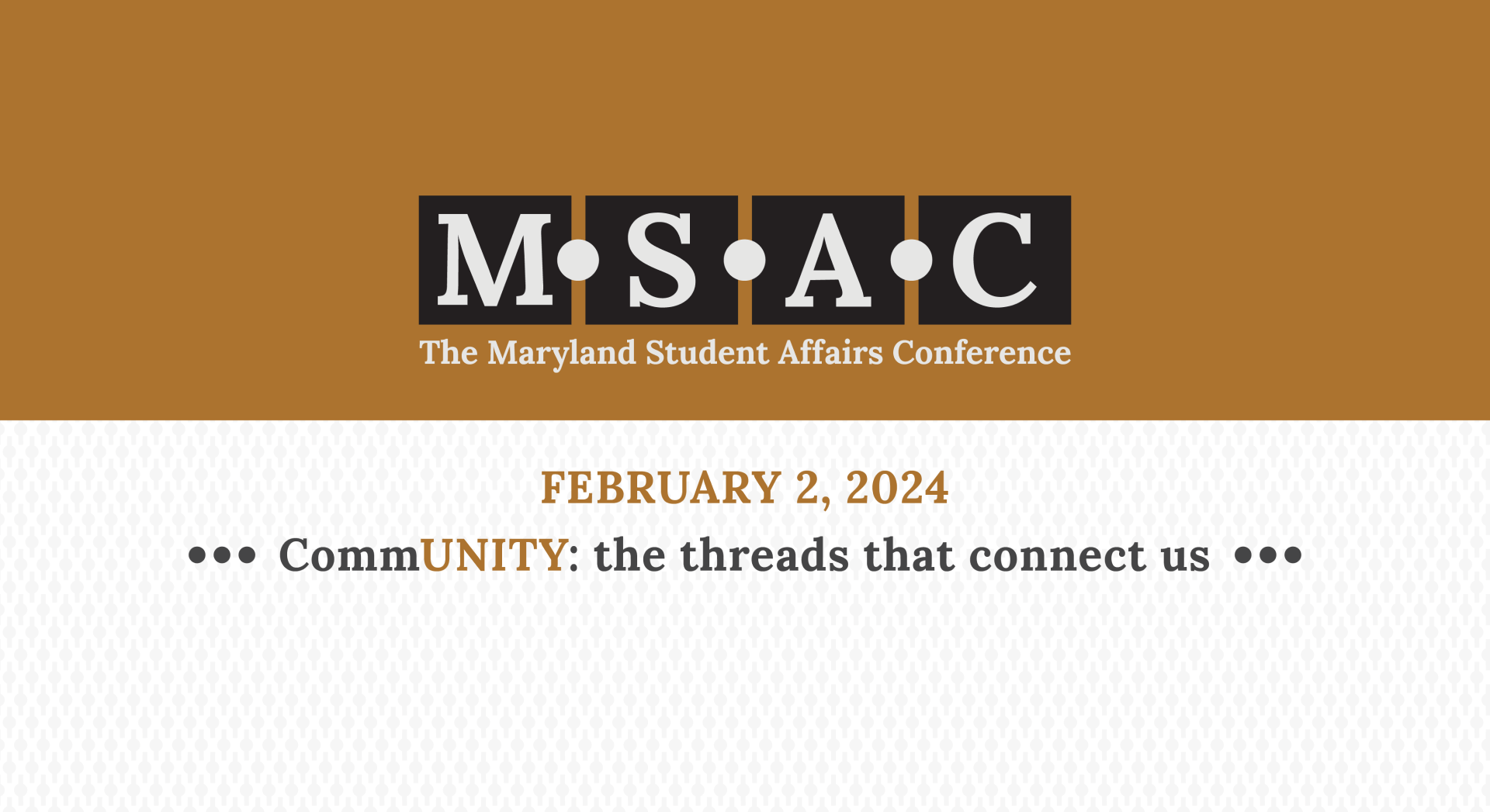 Updated Session Information | Maryland Student Affairs Conference
